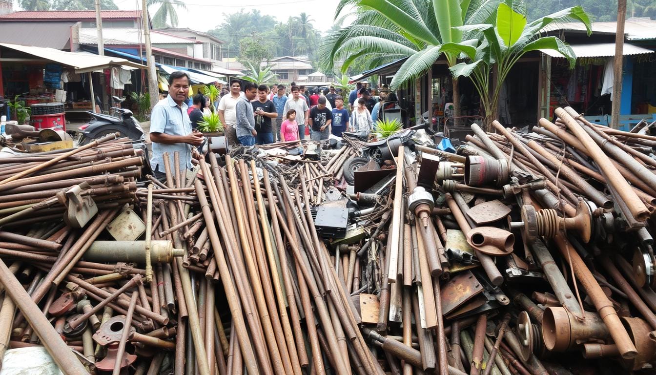 Harga Besi Rongsok Per Kg Hari Ini di Indonesia
